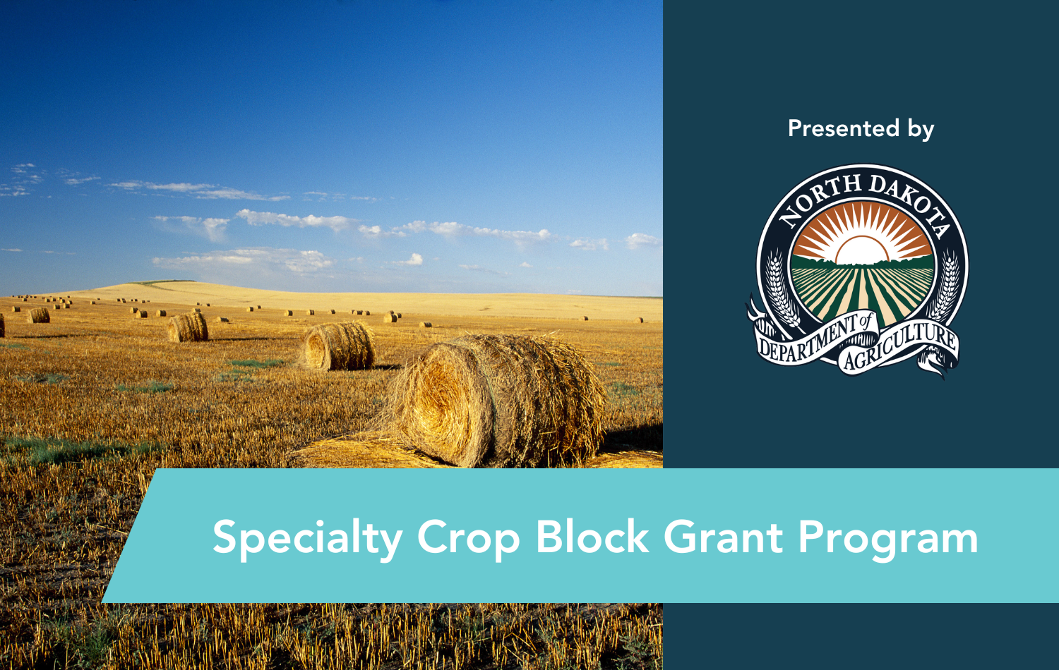 Specialty Crop Block Grant Program - NDWBC